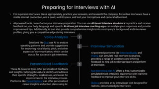 Digital Tools & AI in Career Development | PDF