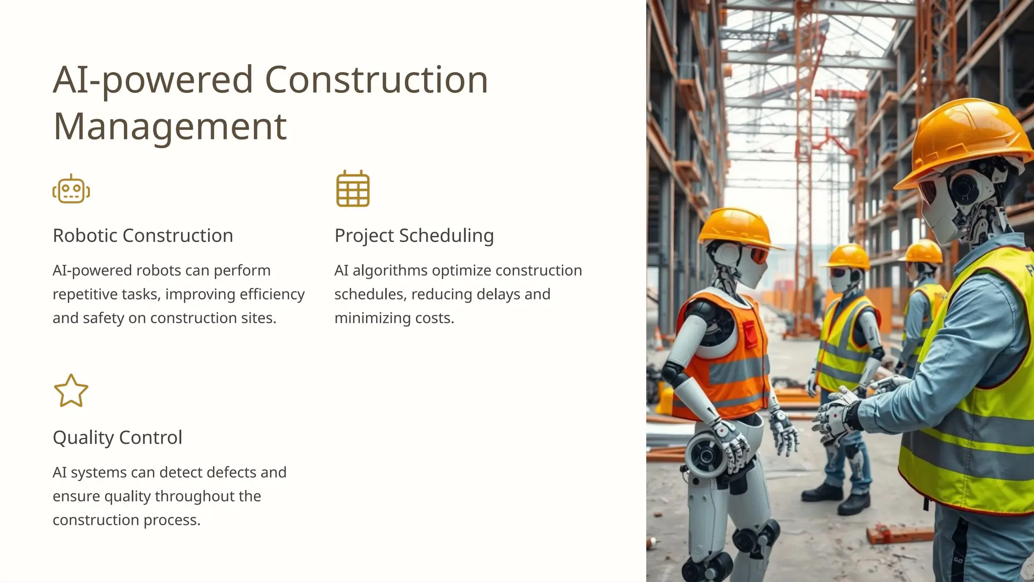 AI in Civil Engineering and Future Trends | PPT