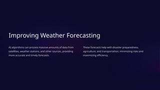 AI application: AI in Earth Science and Future Trends | PPTX