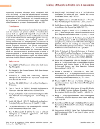 AI in Healthcare Quality: Advances and Ethical Concerns | PDF