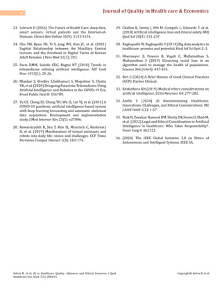 AI in Healthcare Quality: Advances and Ethical Concerns | PDF