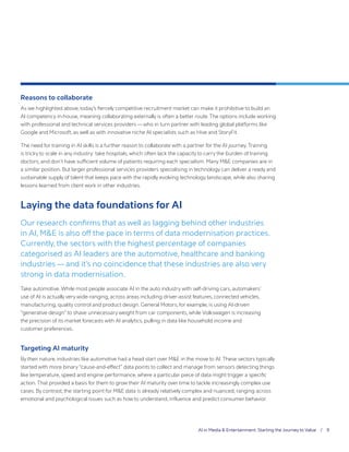 AI in Media & Entertainment: Starting the Journey to Value | PDF