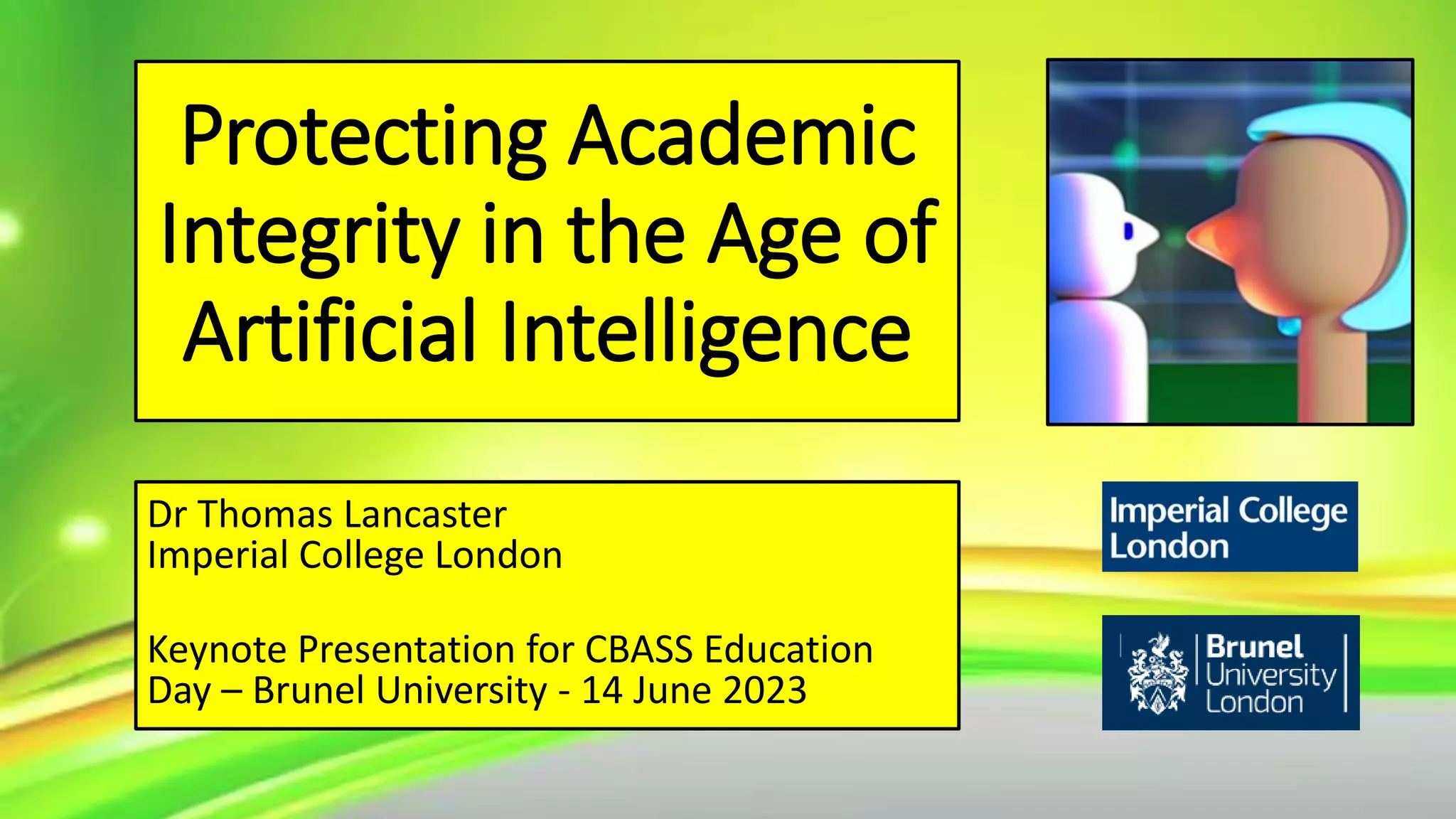 Protecting Academic Integrity in the Age of Artificial Intelligence ...