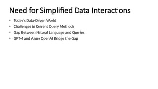 AI-Driven Dynamic Data Querying and Visualization with KQL and SQL | PPTX | Cloud Computing ...