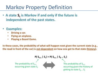 AI - Introduction to Markov Principles | PPTX