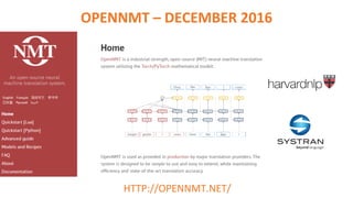 AIMeetup #4: Neural-machine-translation | PDF | Technology & Computing
