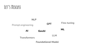 History and Introduction for Generative AI ( GenAI ) | PDF