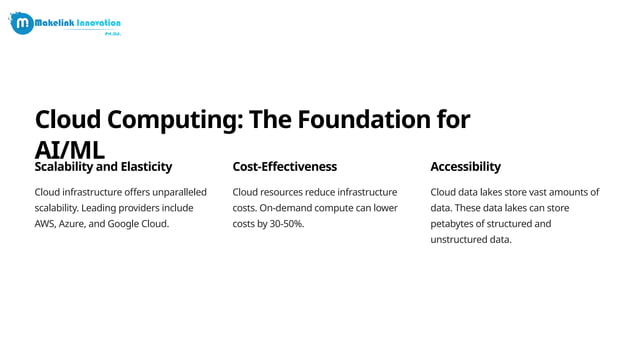 Ai and machine learning in cloud computing | PPTX