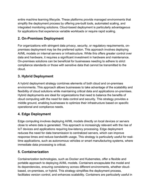 AI-ML Model Deployment Strategies and Tools Utilized in the USA.pdf