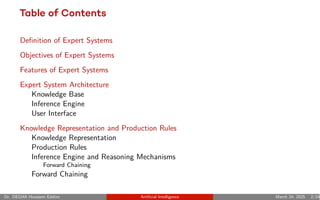 Expert Systems: Definition, Functioning, and Development Approach - [Part: 1] | PDF