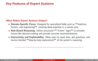 Expert Systems: Definition, Functioning, and Development Approach - [Part: 1] | PPT
