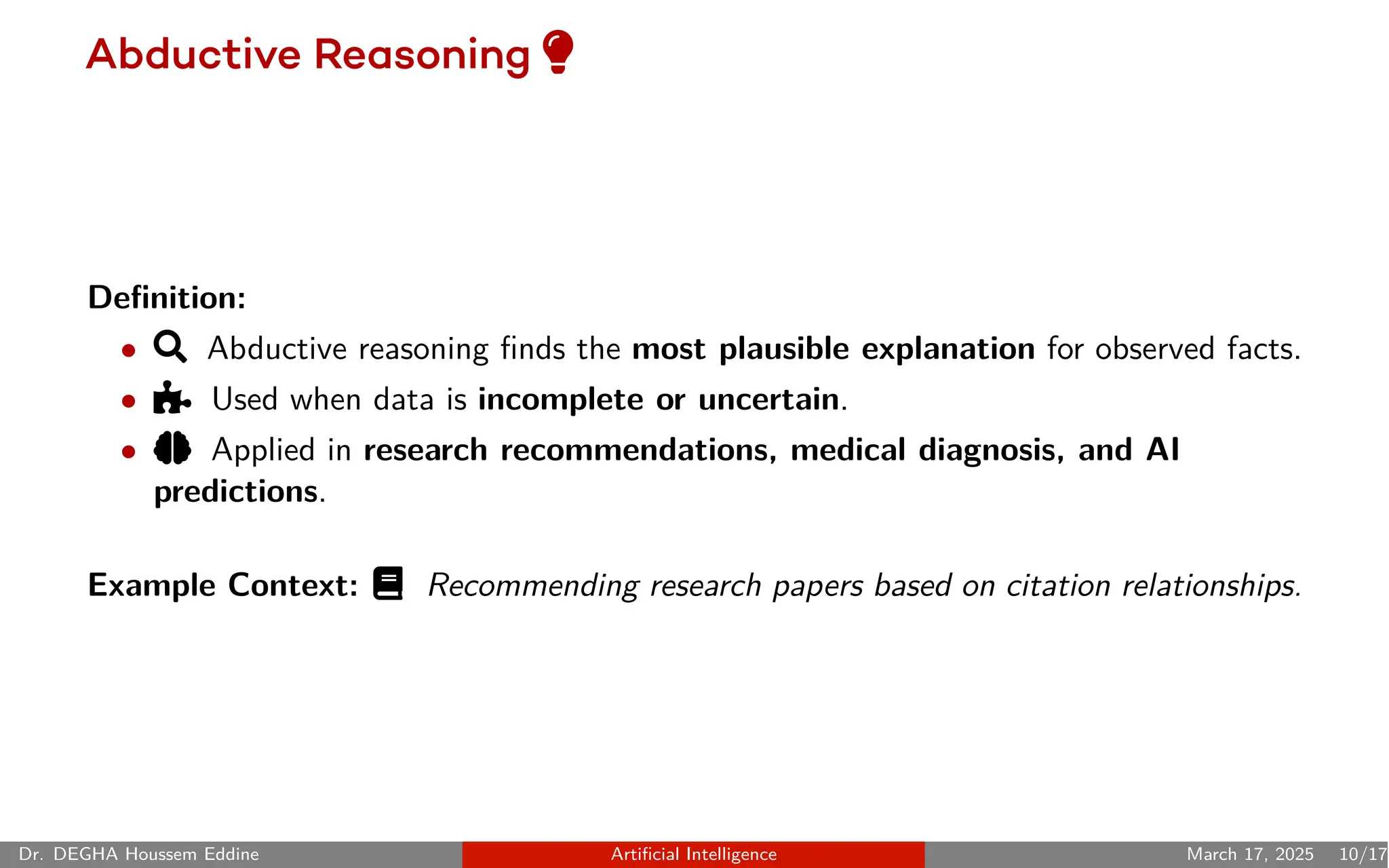 Expert Systems: Definition, Functioning, and Development Approach - [Part: 2] | PPT