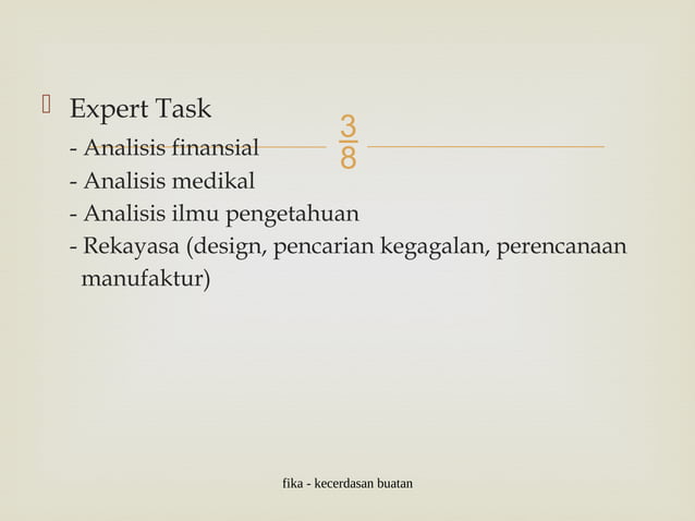 Materi Kecerdasan Buatan (Artificial Intelegence) | PPTX