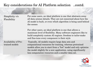 Ai platforms-2018 | PPT | Free Download