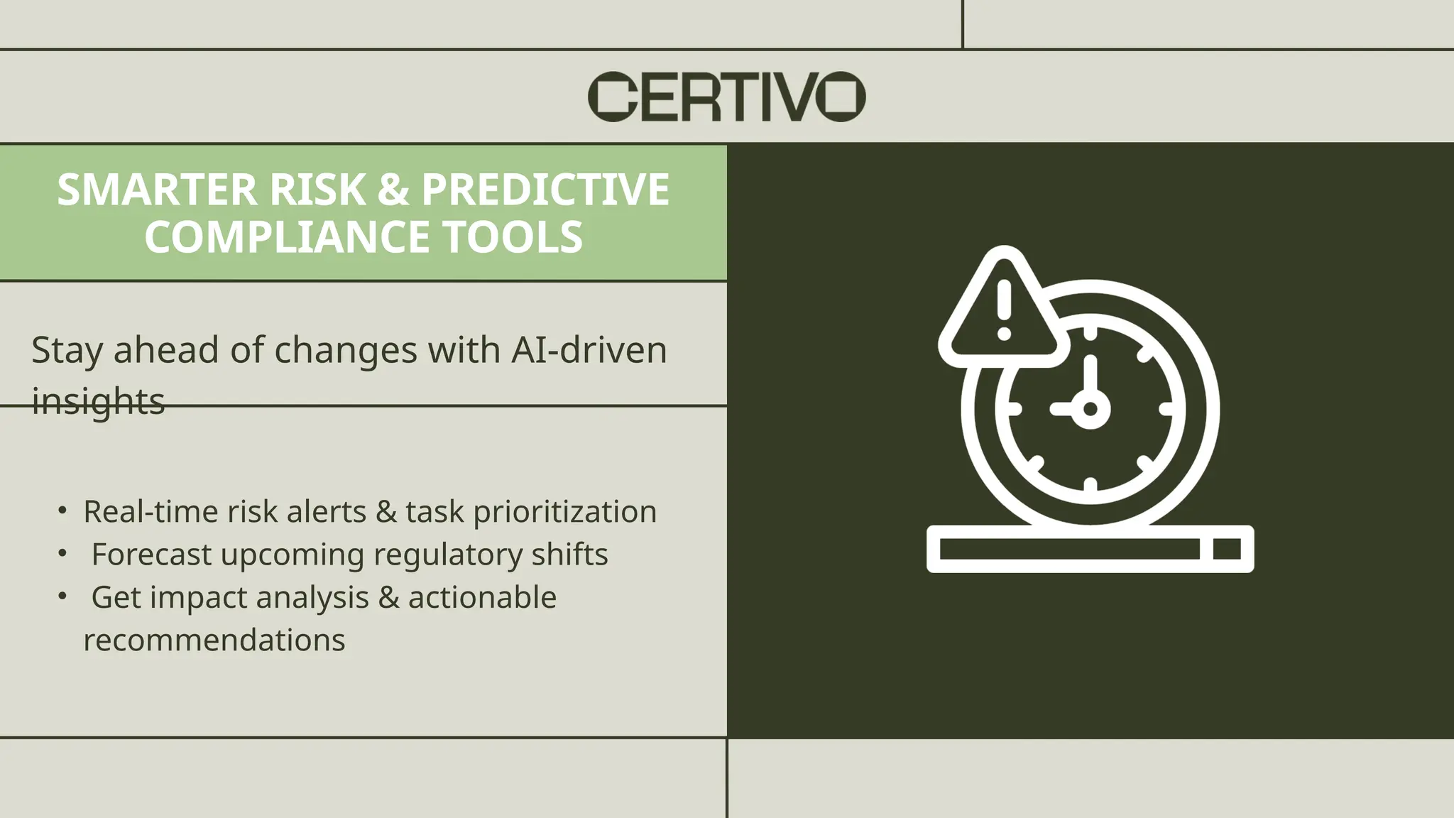 AI-Powered Compliance Management Software Certivo Features PPT.pptx