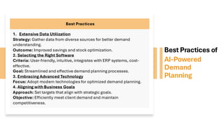 Unfolding AI-powered Demand Planning Software - Comprehensive Intelligent Planning | PPT