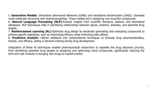 AI-powered Drug Discovery: Revolutionizing Precision Medicine | PPTX