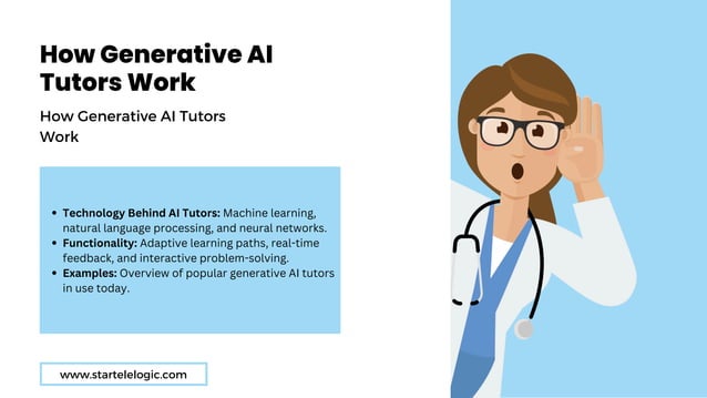 AI-Powered Learning Revolutionizing Education with Personalized Generative AI Tutors | PPT