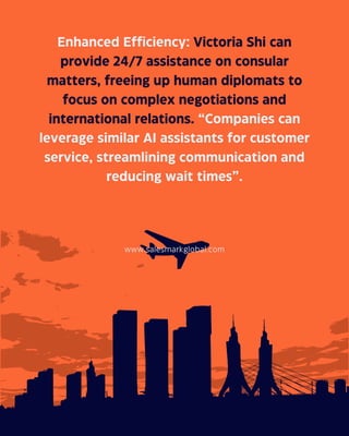 Enter the future with Victoria Shi, Ukraine's AI Spokesperson! | PDF