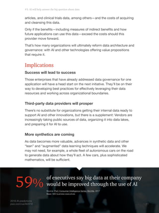 Ai - Artificial Intelligence predictions-2018-report - PWC | PDF | Internet | Computing