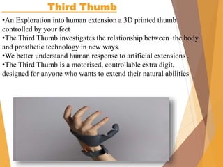 Third Thumb | PPTX