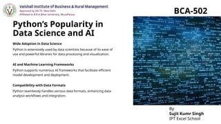 Python For AI By Sujeet Sir | IPT Excel School | PPTX