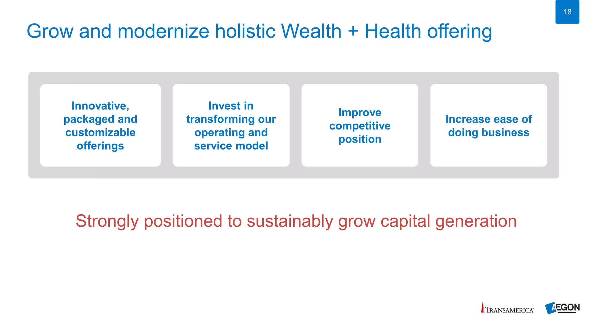 Aegon Americas: Leveraging leading positions in workplace and ...