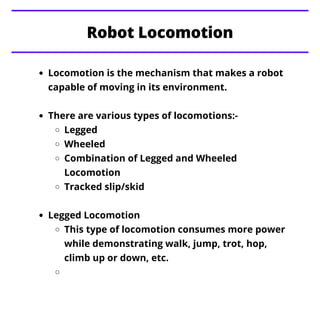 AI - Robotics | PDF | Robotics | Technology & Computing