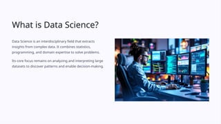 AI-vs-Data-Science-Unraveling-the-Tech-Landscape | PPTX