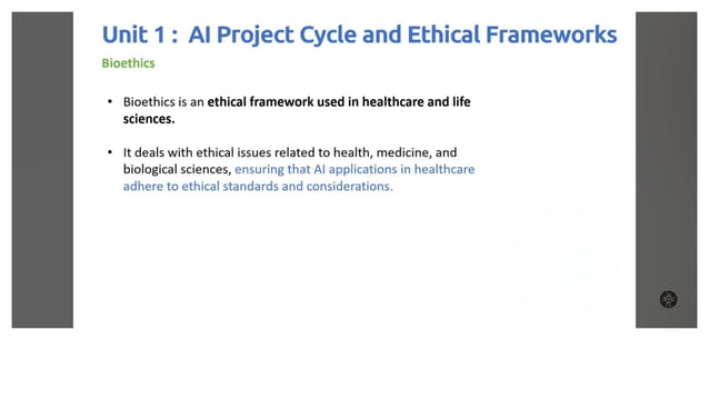 ARTIFICIAL INTELLIGENCE ETHICAL FRAMEWORK | PPTX