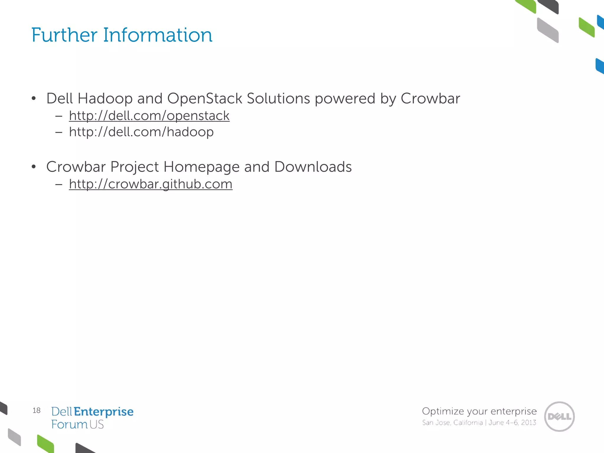 Dell Crowbar Software Framework for OpenStack Deployments | PPT