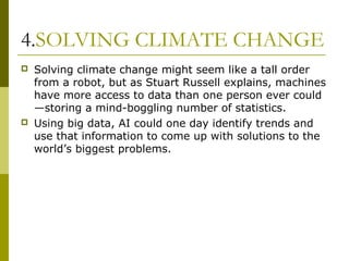 Information Technology (Presentation On Artificial Intelligence | PPT