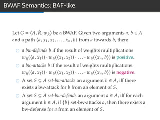 Constructing and Evaluating Bipolar Weighted Argumentation Frameworks for Online Debating ...