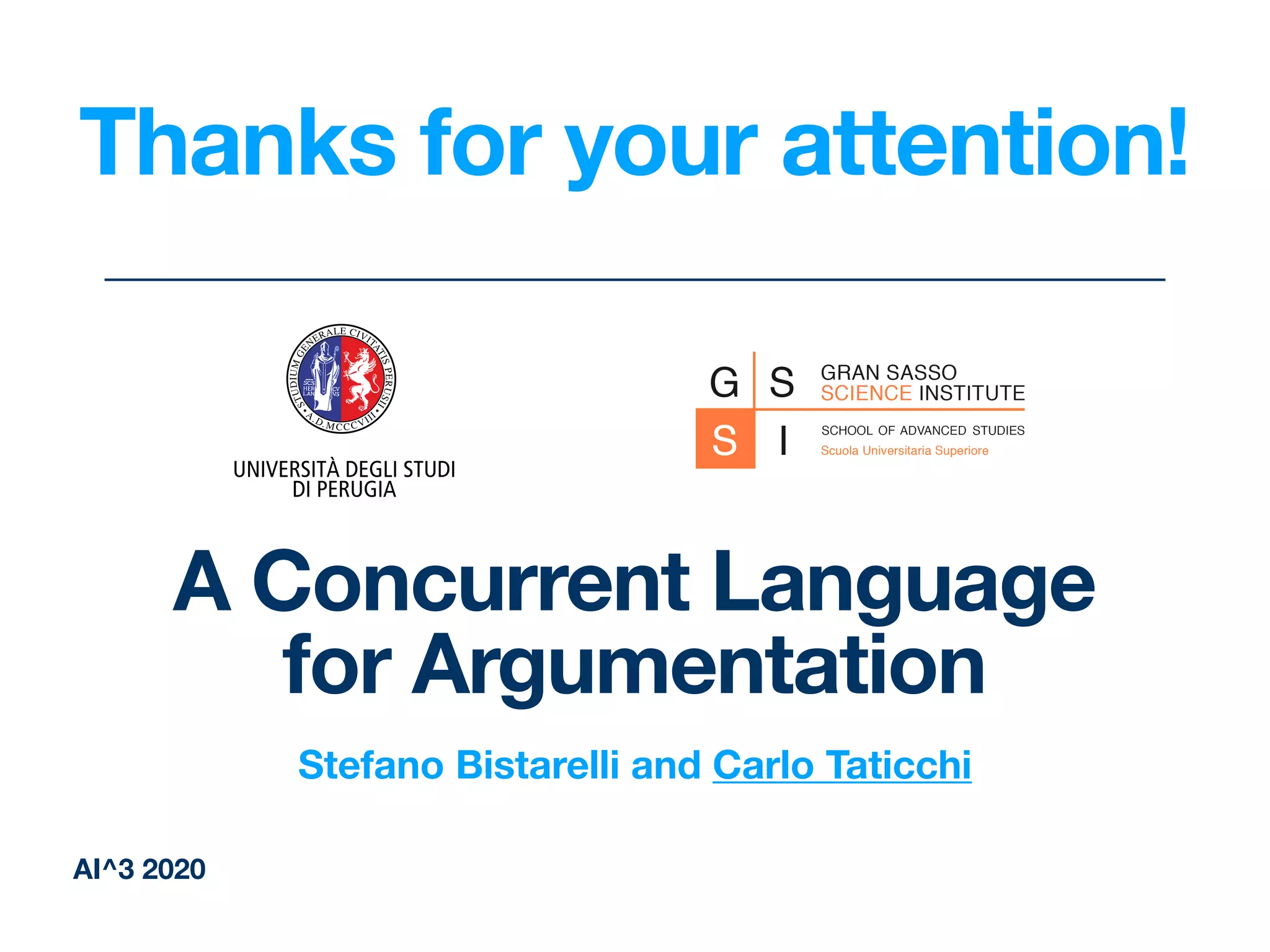 A Concurrent Language for Argumentation | PPT