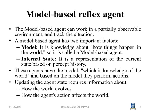 AI3391 ARTIFICIAL INTELLIGENCE Session 2 Types of Agent .pptx