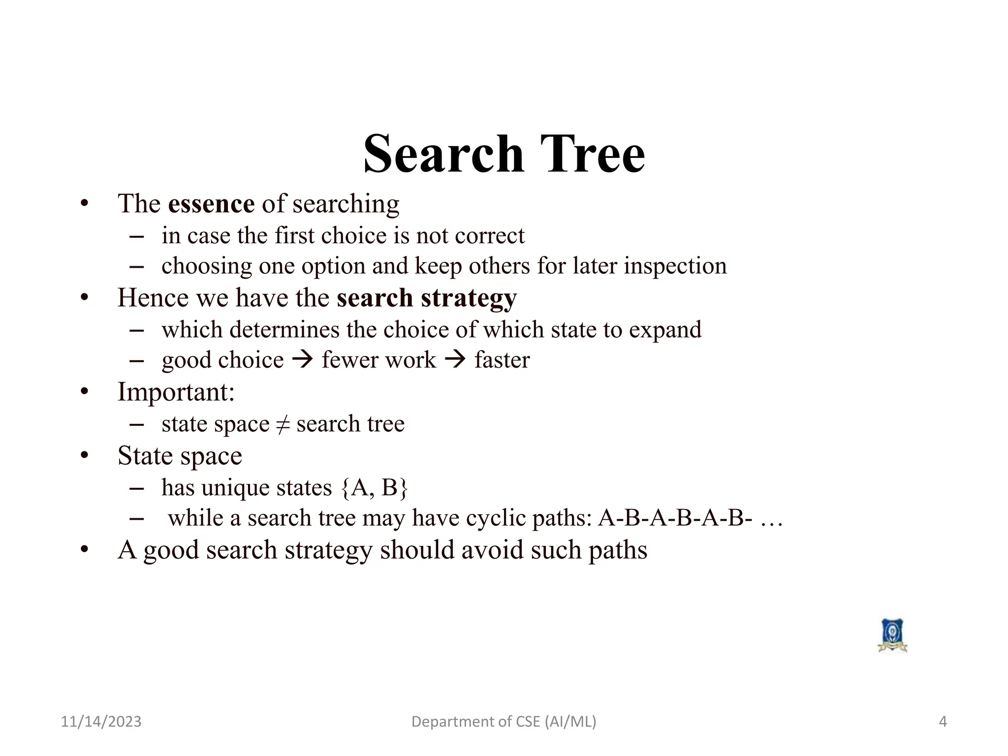 AI3391 ARTIFICIAL INTELLIGENCE Session 6 Search algorithm.pptx