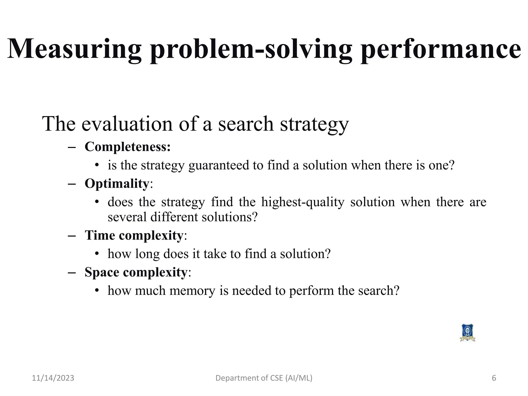 AI3391 ARTIFICIAL INTELLIGENCE Session 6 Search algorithm.pptx