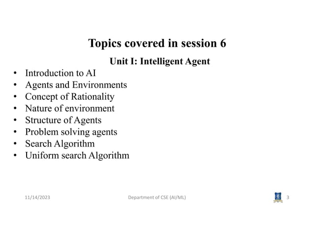 AI3391 ARTIFICIAL INTELLIGENCE Session 6 Search algorithm.pptx