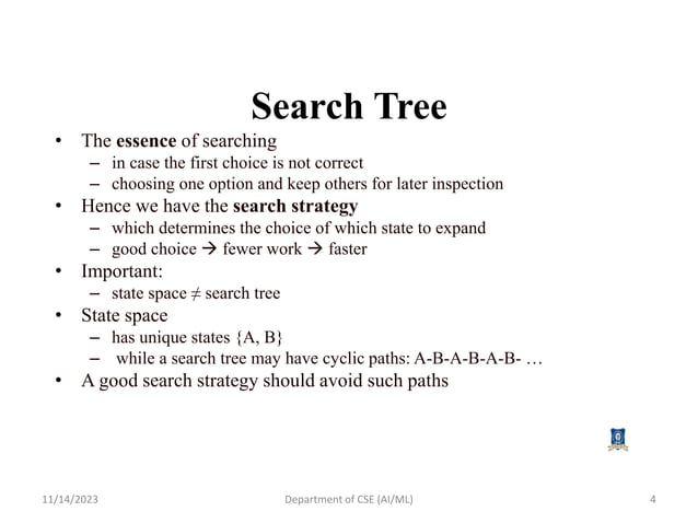 AI3391 ARTIFICIAL INTELLIGENCE Session 6 Search algorithm.pptx