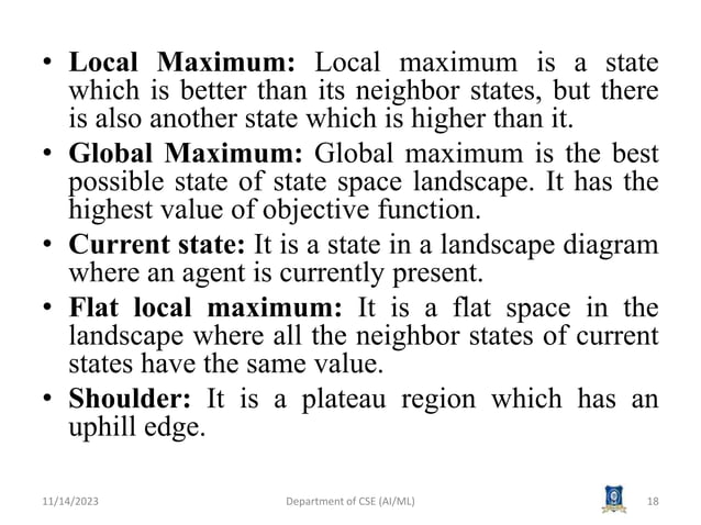 AI3391 Session 11 Hill climbing algorithm.pptx
