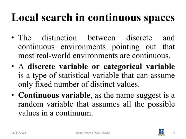 AI3391 Session 12 Local search in continious space.pptx