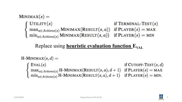 AI3391 Artificial Intelligence Session 17 imperfect real time decisions ...