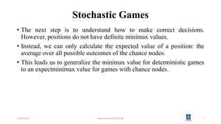 AI3391 Artificial Intelligence Session 19 stochastics games.pptx ...