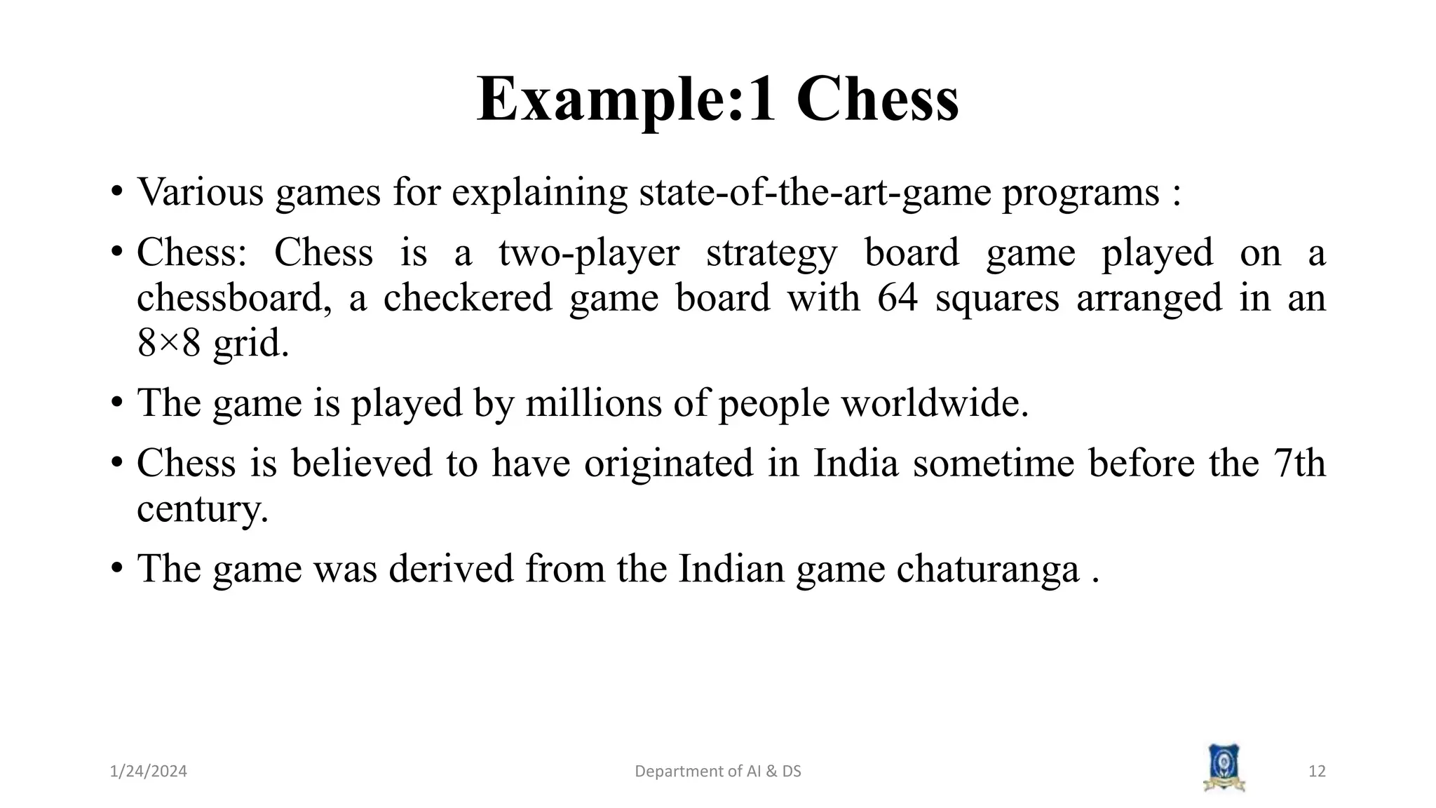 AI3391 Artificial Intelligence Session 20 partially observed games.pptx