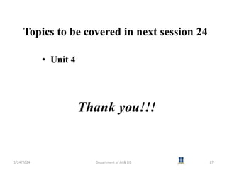 AI3391 Artificial Intelligence Session 23 Backtracking CSP's.pptx
