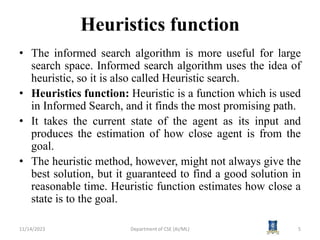 AI3391 Session 9 Greedy Best first search algorithm.pptx | Free Download