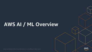 Ai4 2023 Talk by AnoopDeoras | PPT