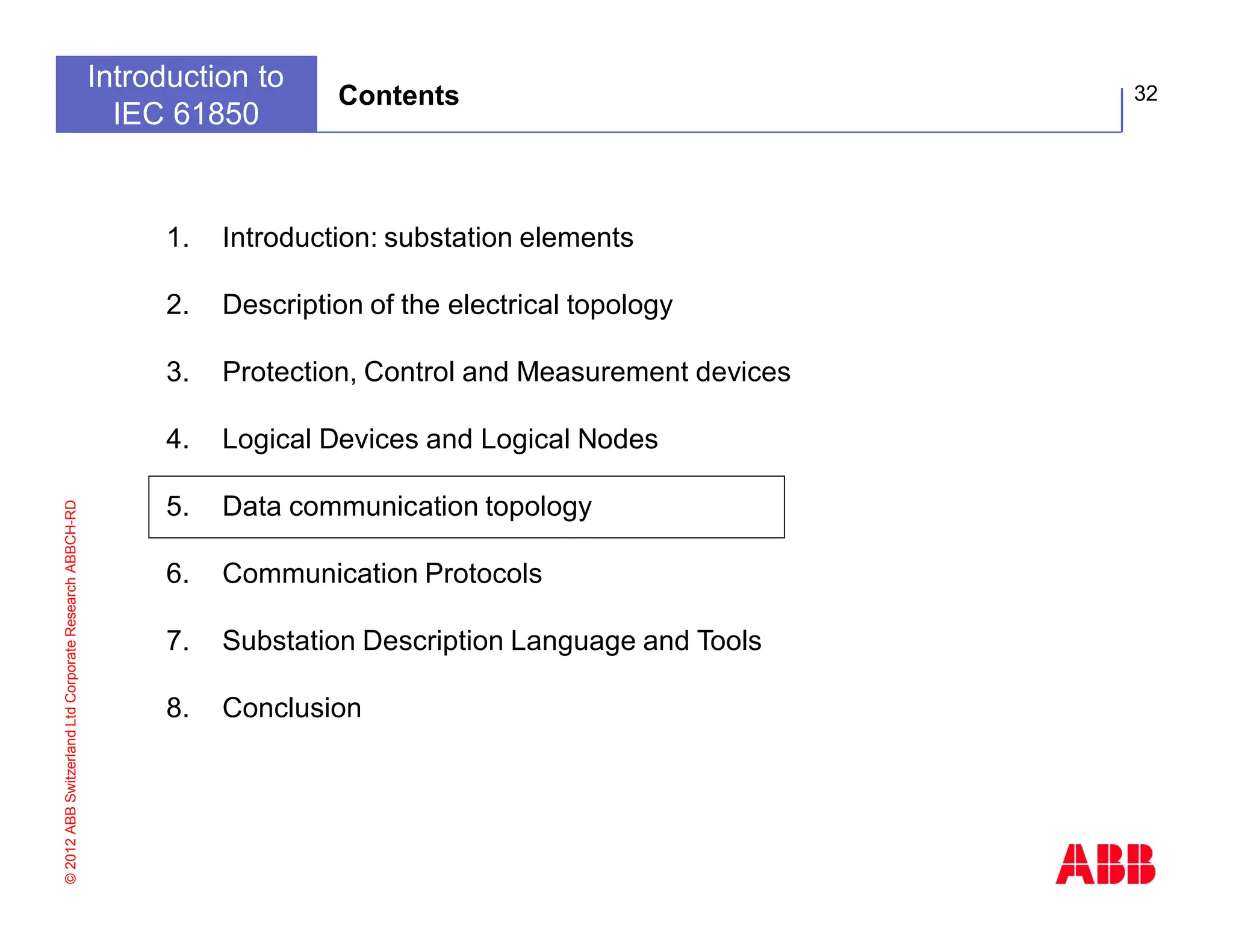 Presentation ABB sur le standard IEC61850 pour l'automation des substations électriques | PDF ...