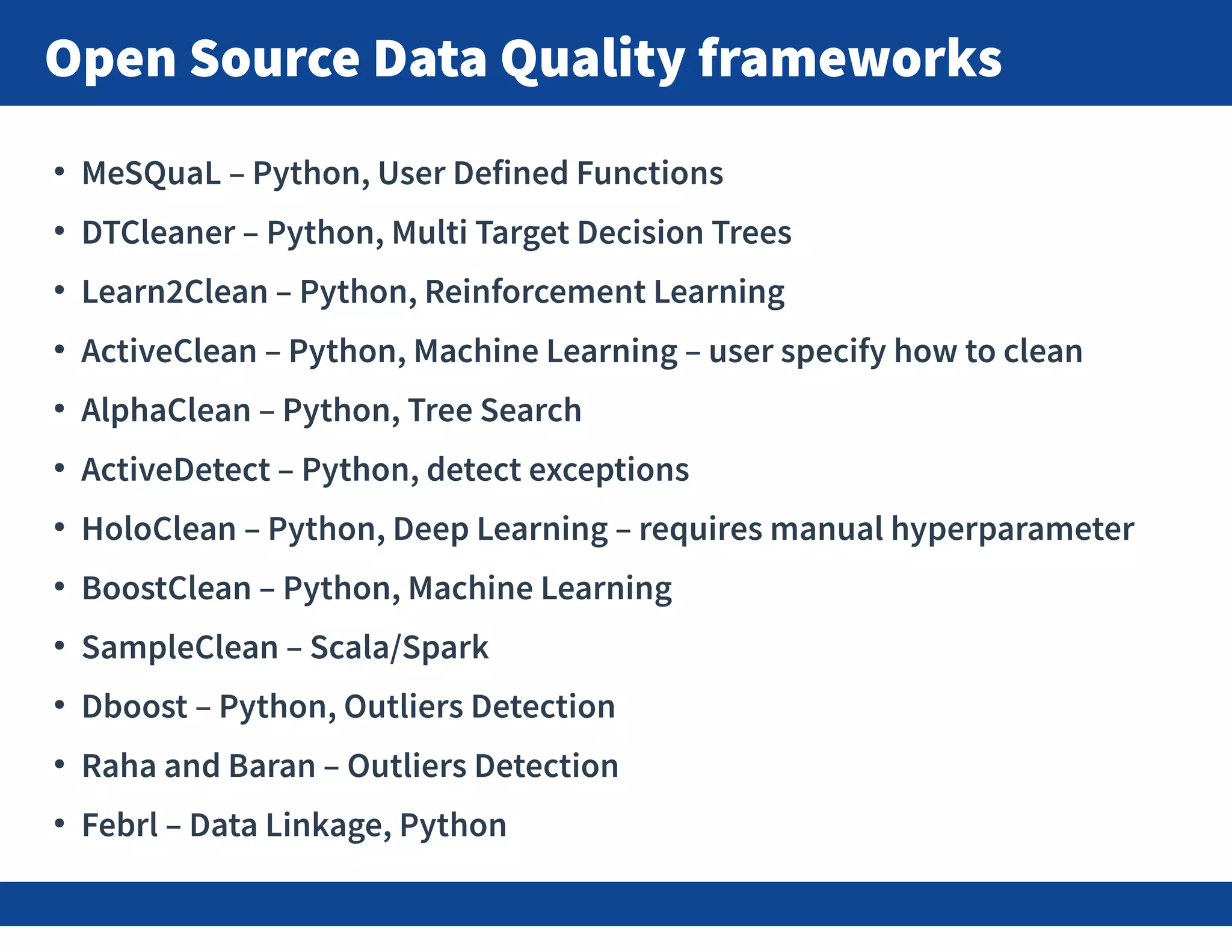 Artificial Intelligence for Data Quality | PDF