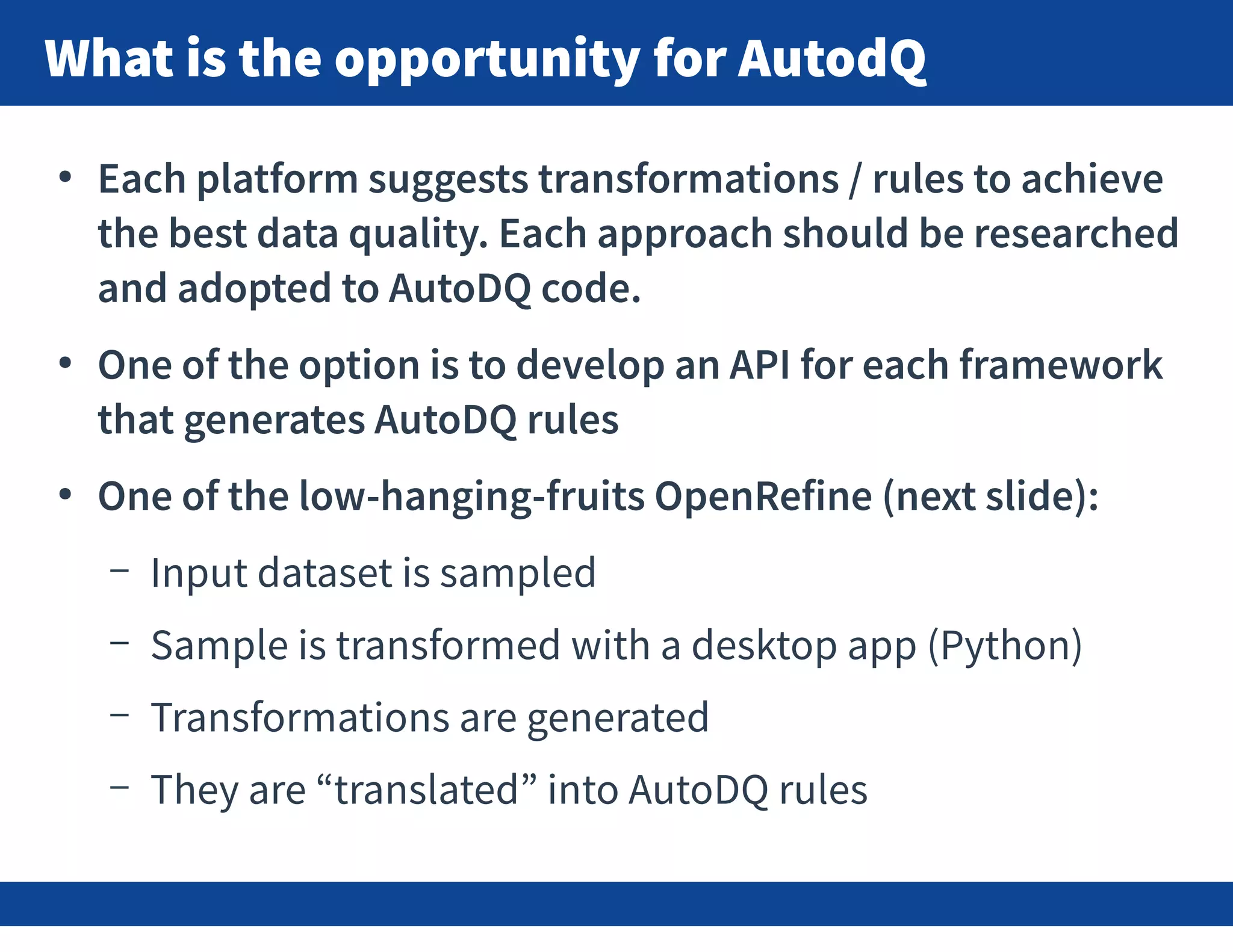 Artificial Intelligence for Data Quality | PDF